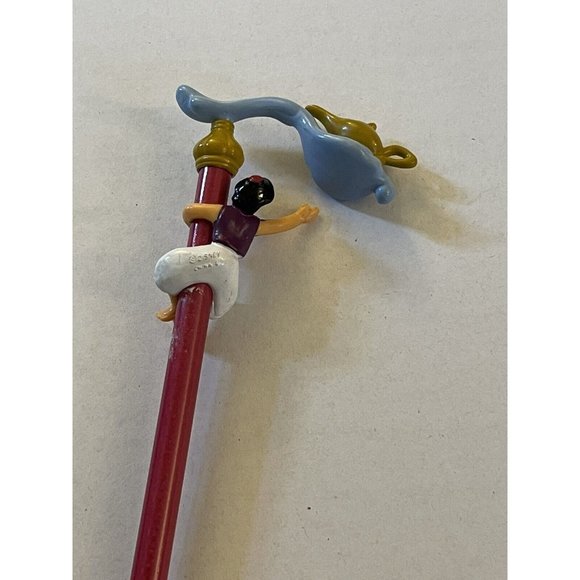 Disney | Other | Vintage Pencil With Topper Disney Aladdin Figure E ...